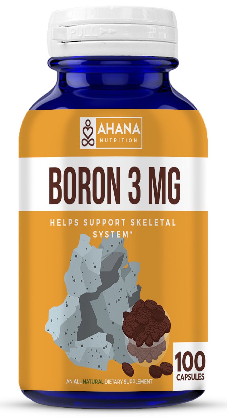 Boron supplement for bone health