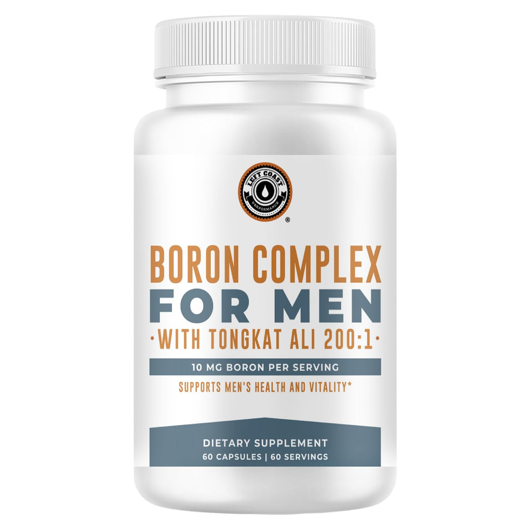Boron supplement for men's health