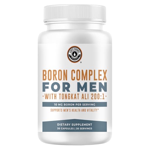 Boron supplement for men's health