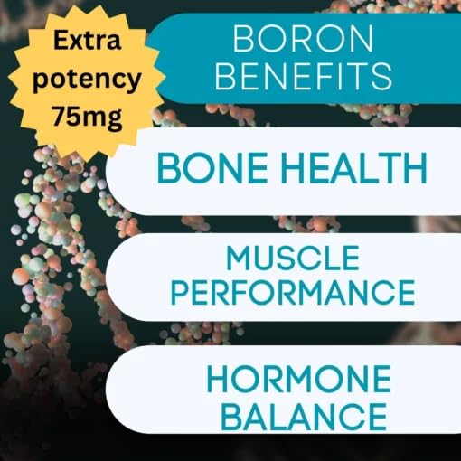 Boron supplement for mineral balance