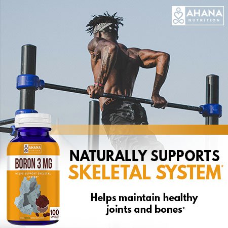 Boron supplement for overall vitality