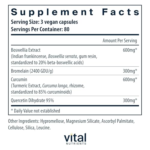 Boswellia and curcumin blend benefits