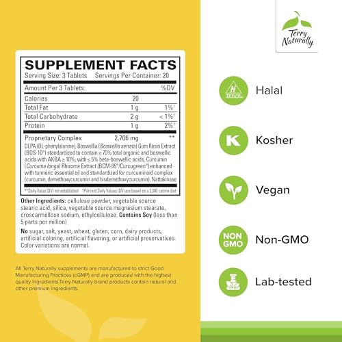 Boswellia and curcumin combo