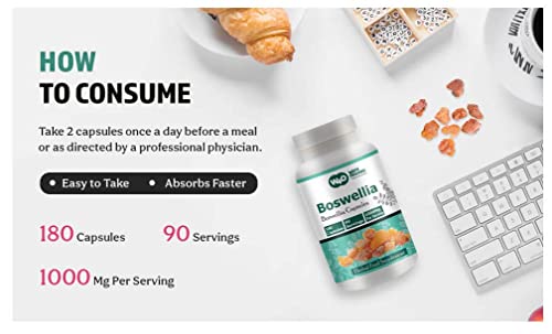 Boswellia capsules for active lifestyle