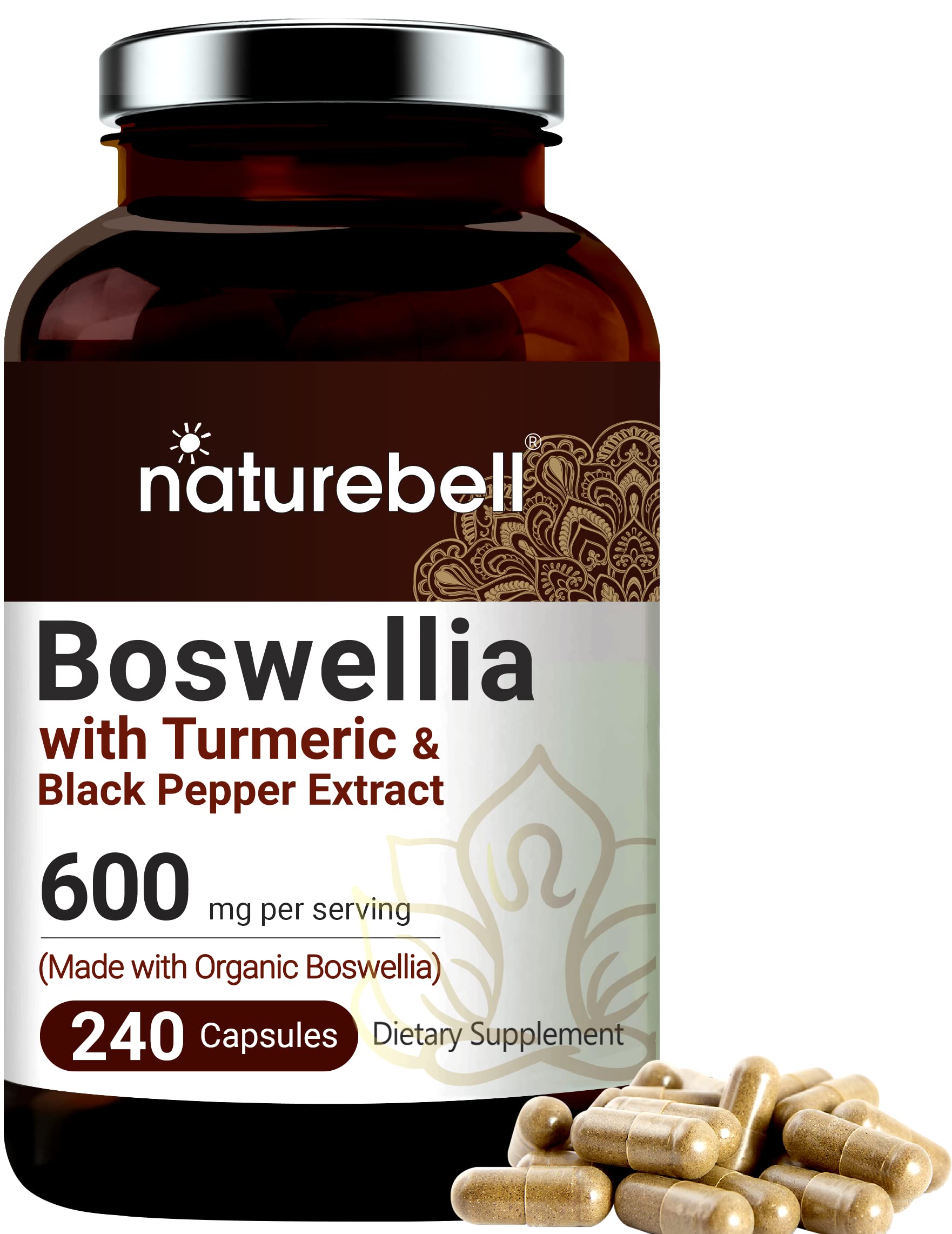 Boswellia capsules for joint support