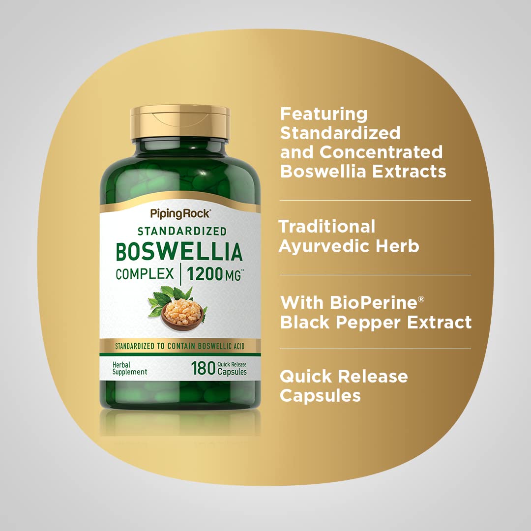Boswellia capsules for overall wellness