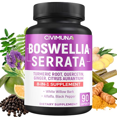 Boswellia capsules with turmeric extract
