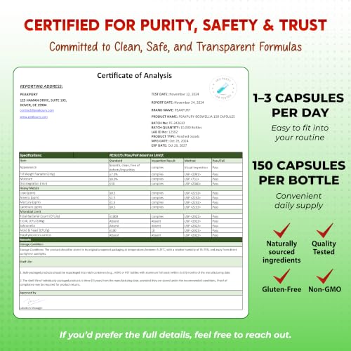 Boswellia Complex for daily vitality