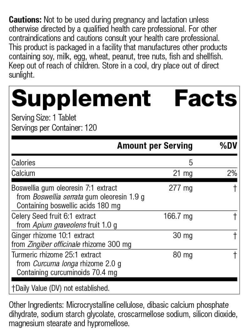Boswellia Complex multivitamin for seniors