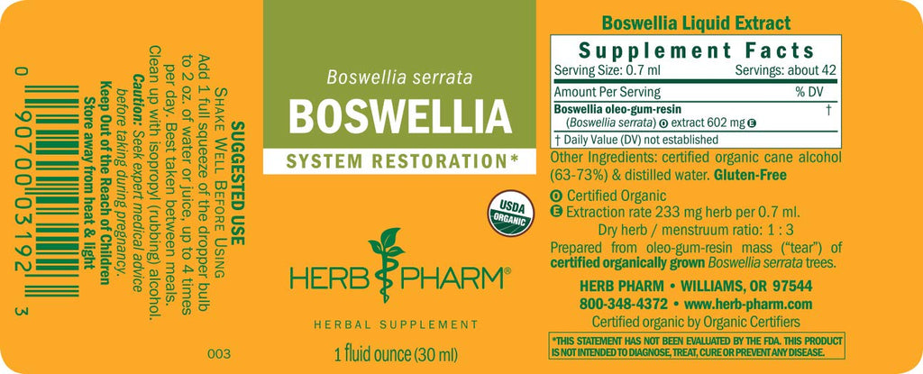 Boswellia extract for active lifestyle