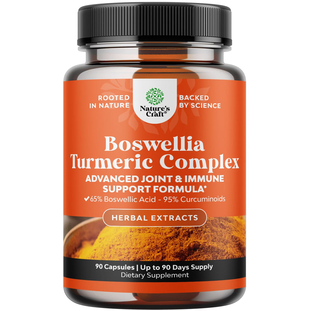 Boswellia extract turmeric capsules
