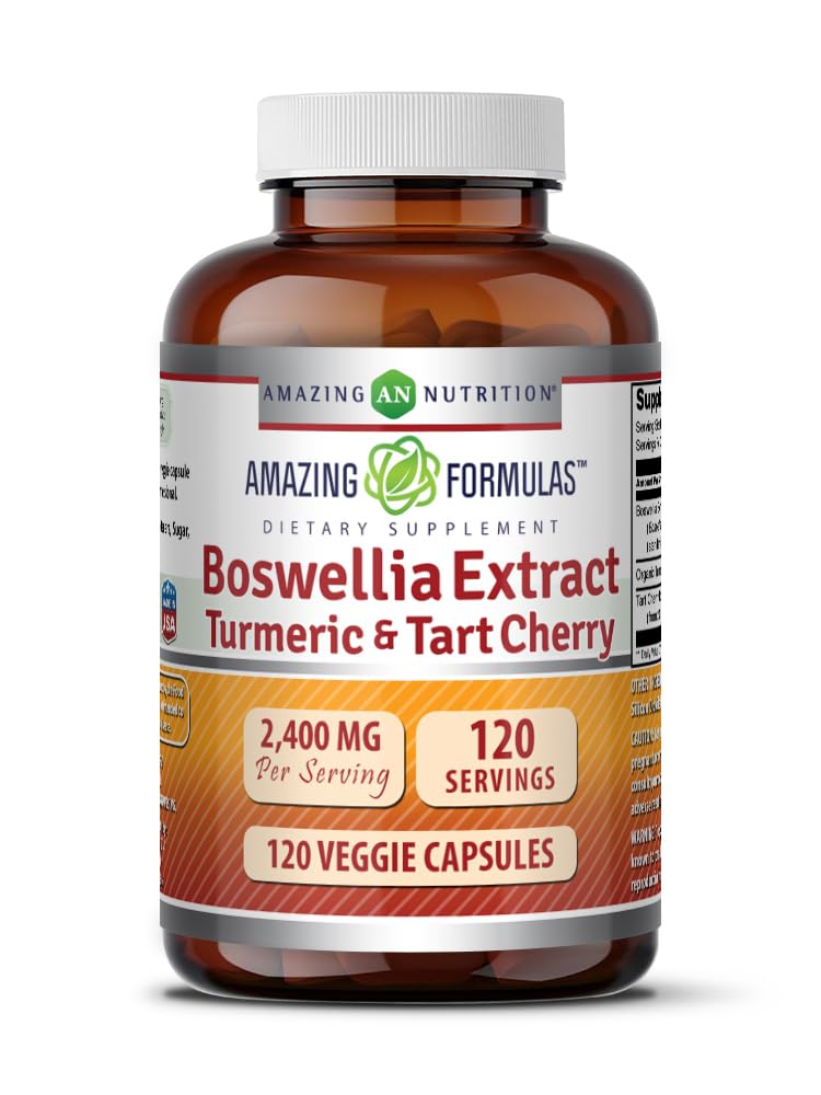 Boswellia extract with turmeric capsules
