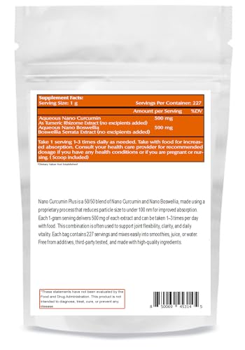 Boswellia infused curcumin benefits
