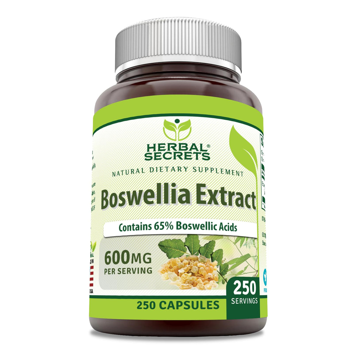 Boswellia Serrata herbal supplement capsules