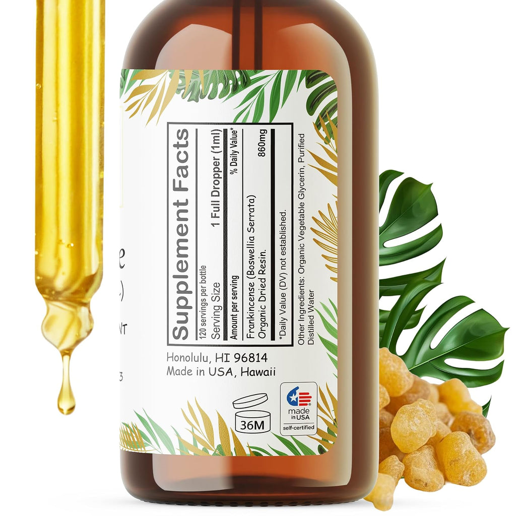 Boswellia serrata herbal supplement