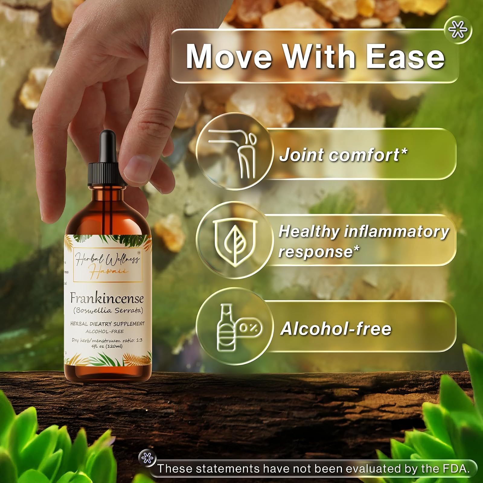 Boswellia serrata tincture for wellness