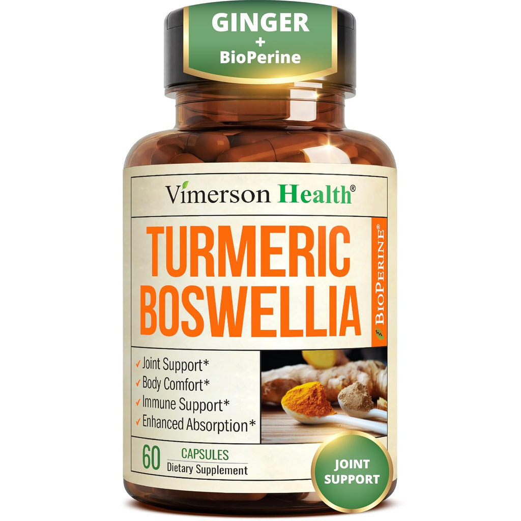 Boswellia Serrata turmeric curcumin capsules