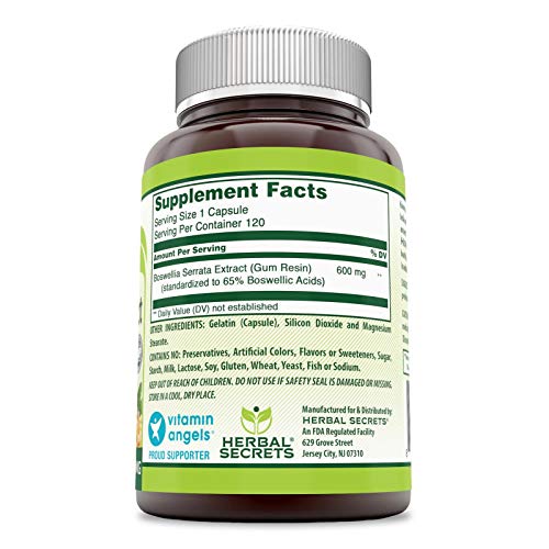 boswellia serrata with 65% boswellic acids