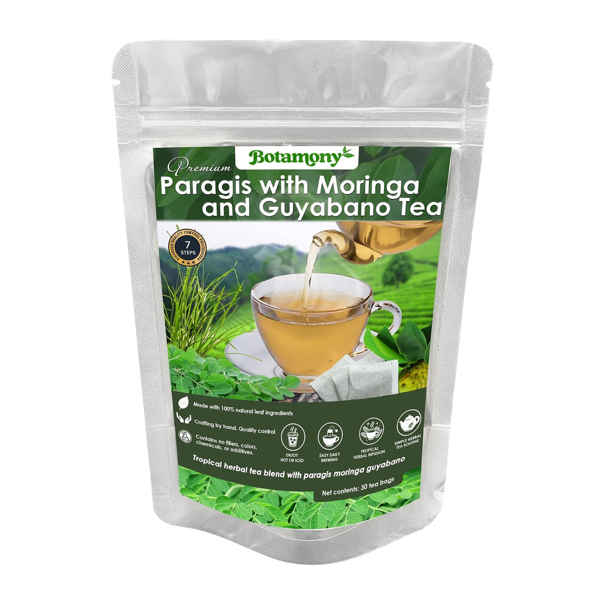 BOTAMONY herbal tea with Moringa