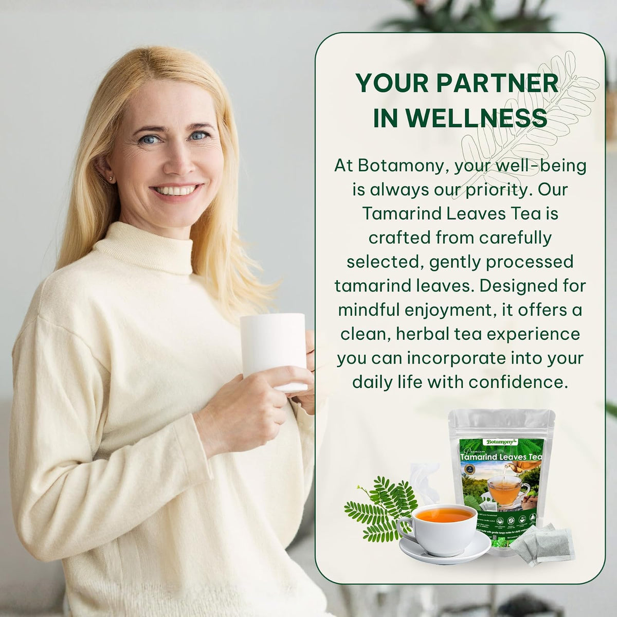 BOTAMONY tea for natural wellness