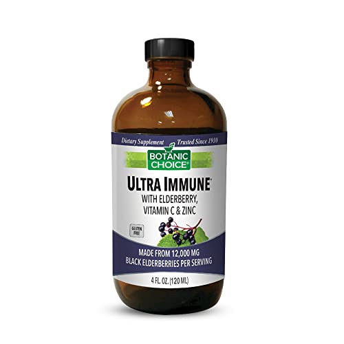 Botanic Choice elderberry syrup for immunity