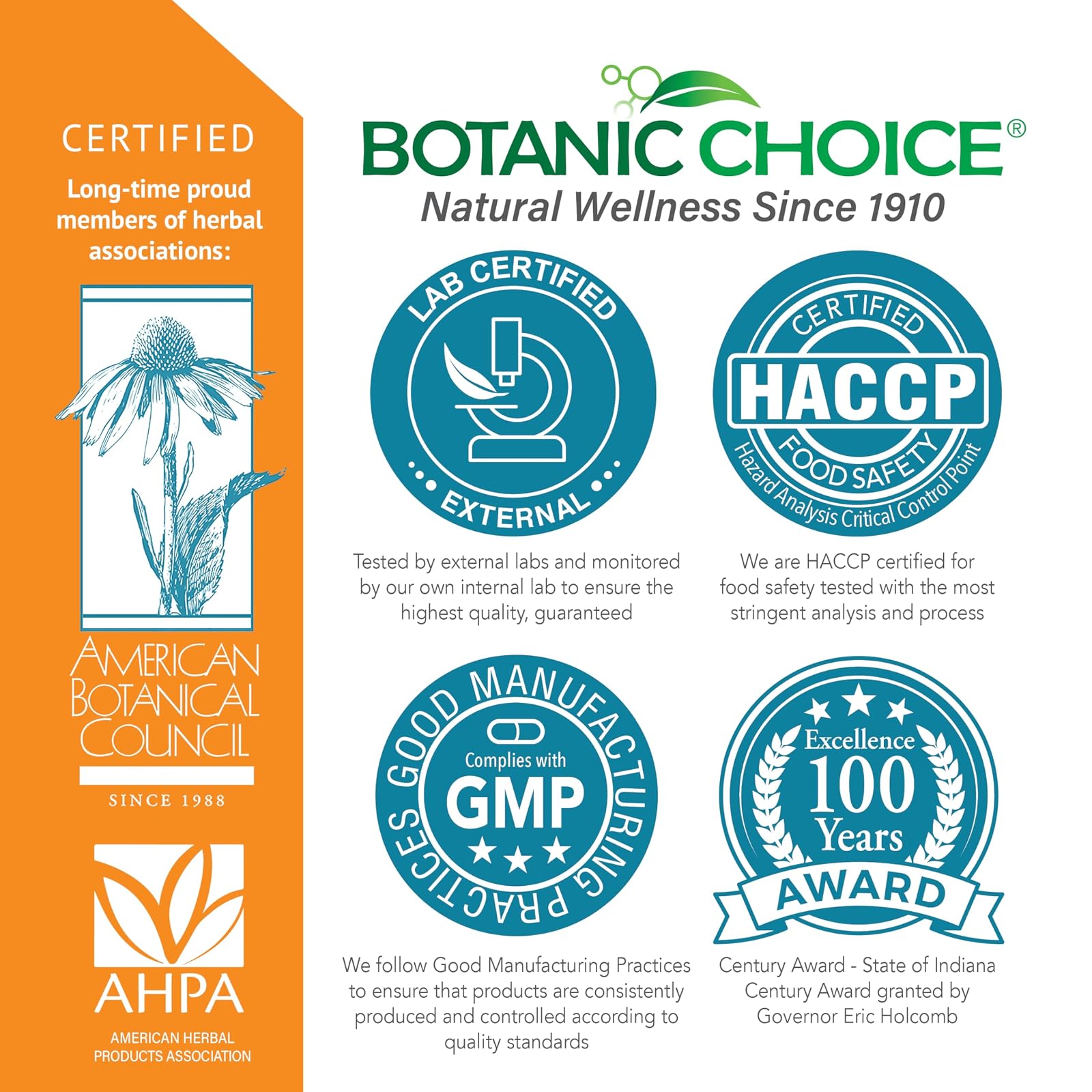 Botanic Choice herbal health capsules