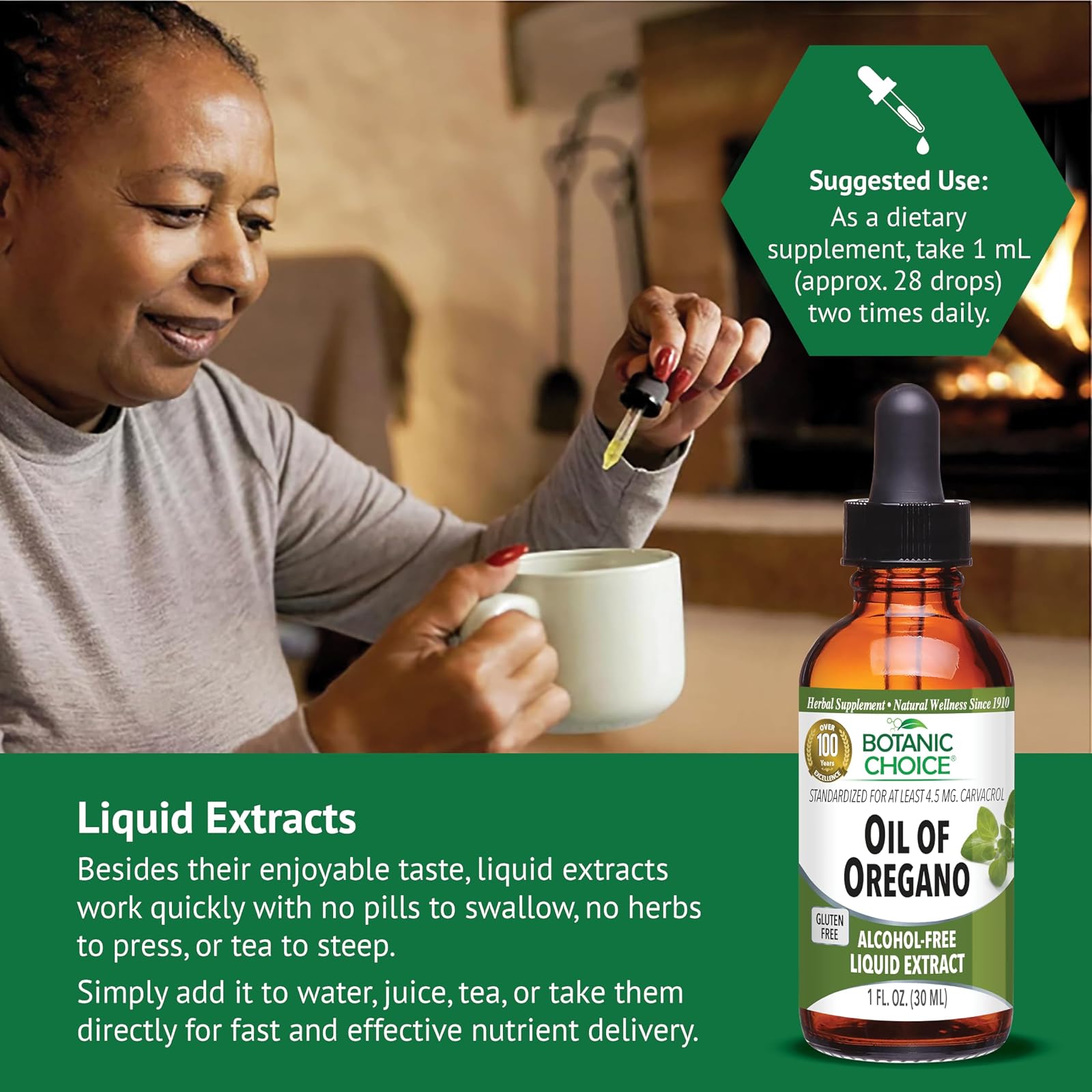 Botanic Choice herbal oregano extract