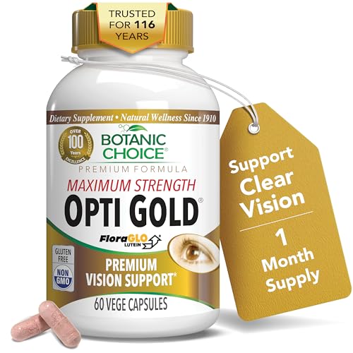 Botanic Choice lutein and bilberry capsules