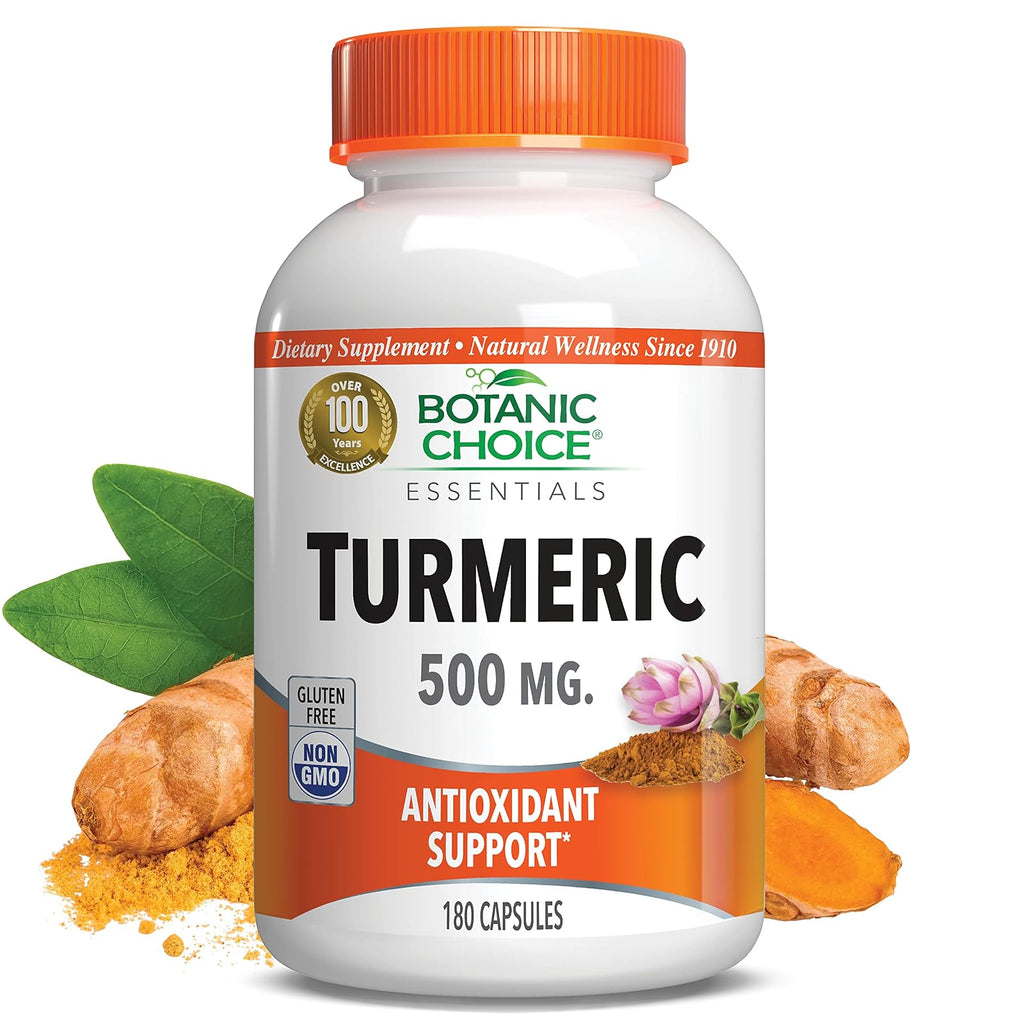 Botanic Choice turmeric capsules benefits