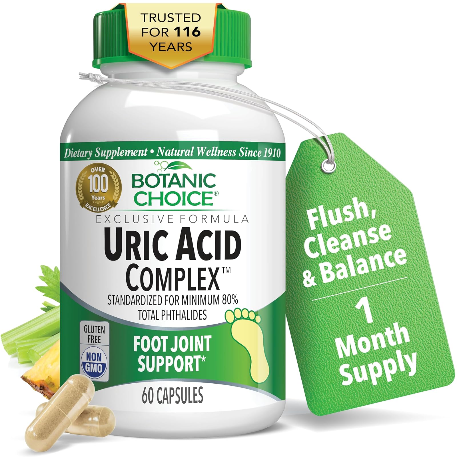Botanic Choice Uric Acid Complex benefits