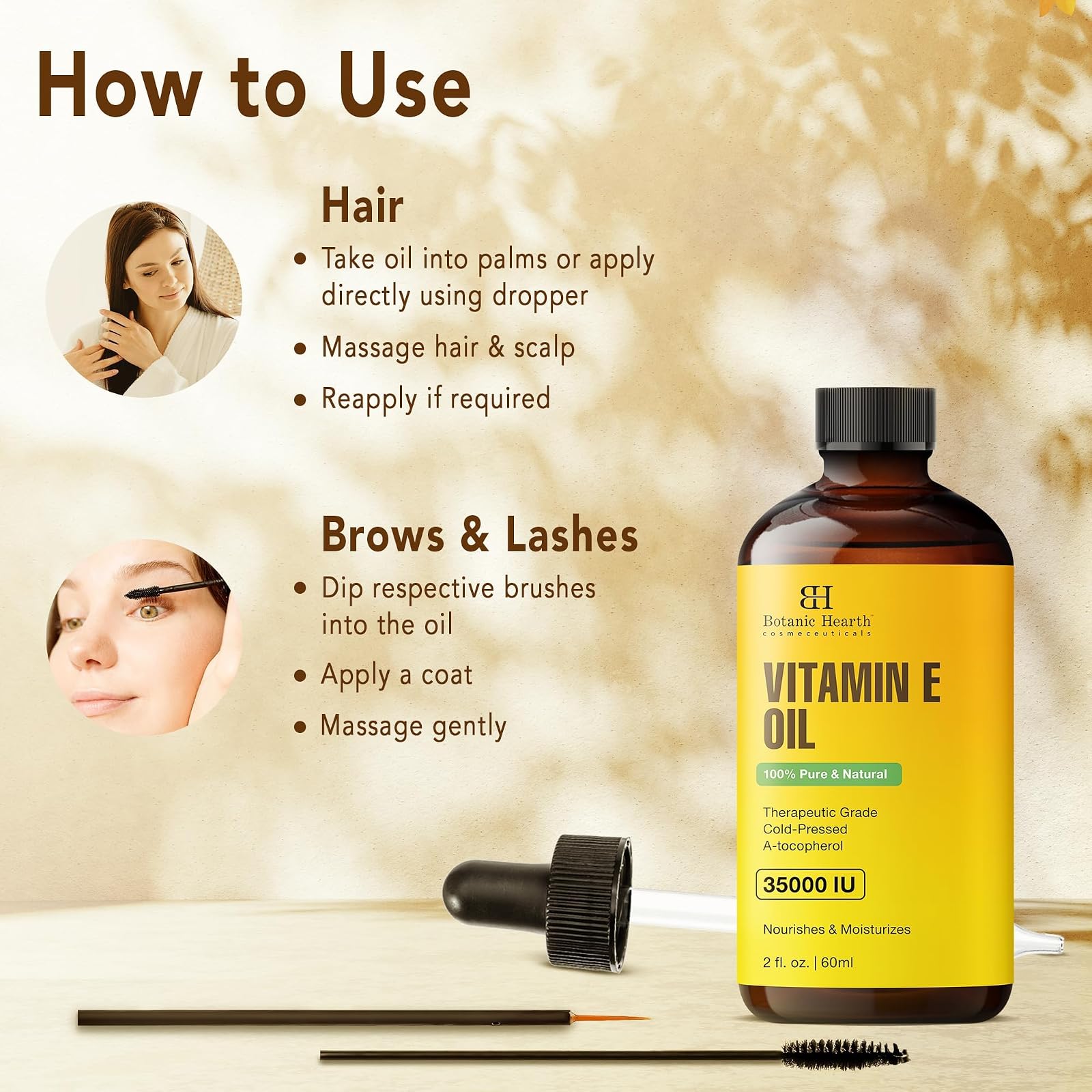 Botanic Hearth oil for healthy skin