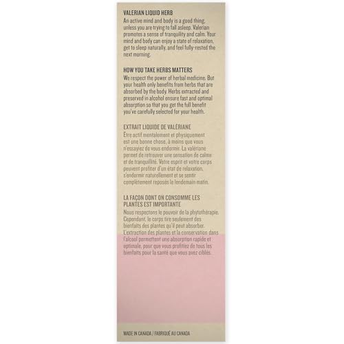 Botanica valerian for soothing effects