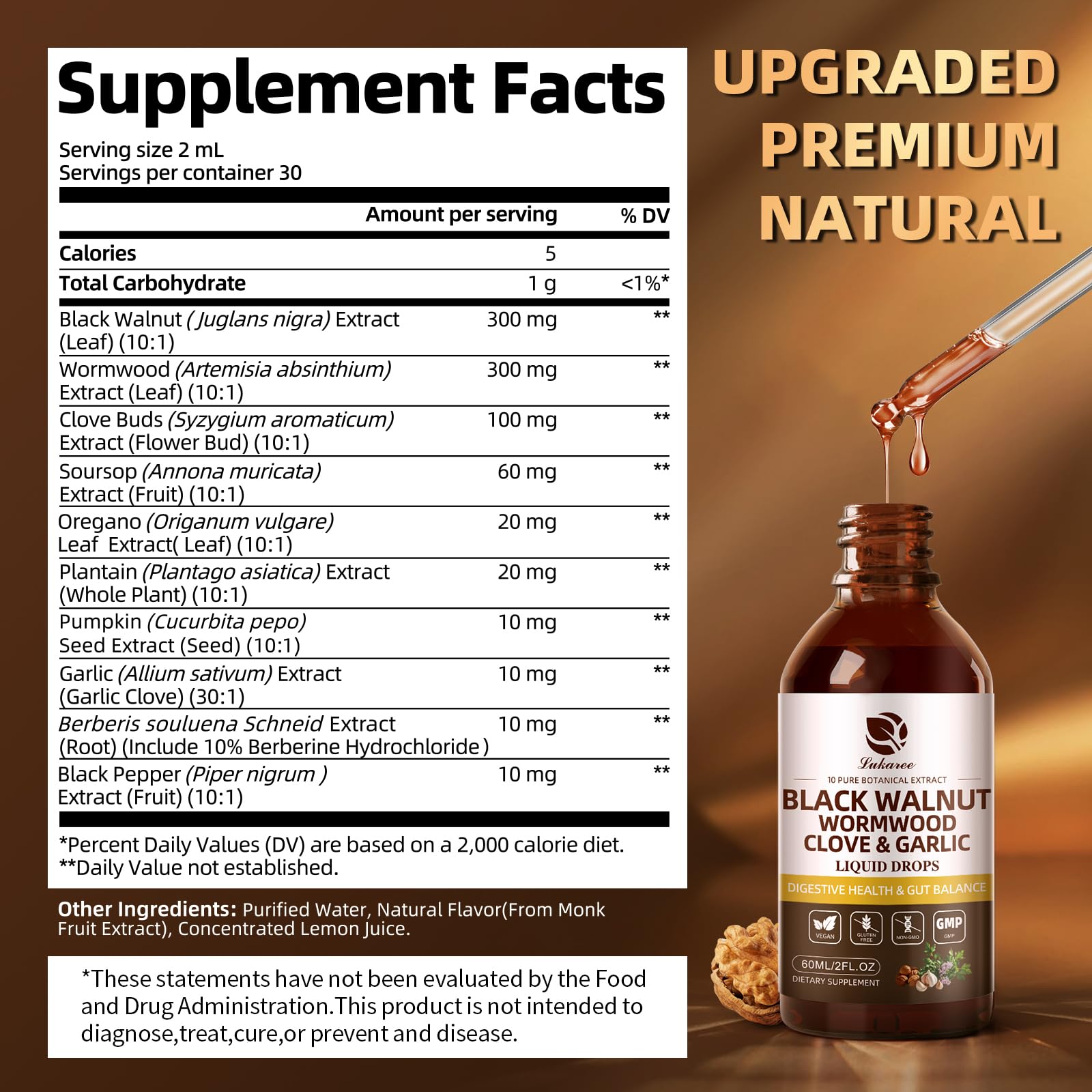 botanical cleanse with clove extract