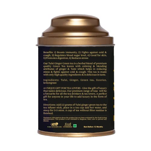 Botanical Sage ginger green tea