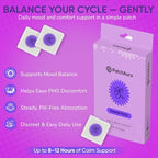 Botanical wellness patches for women