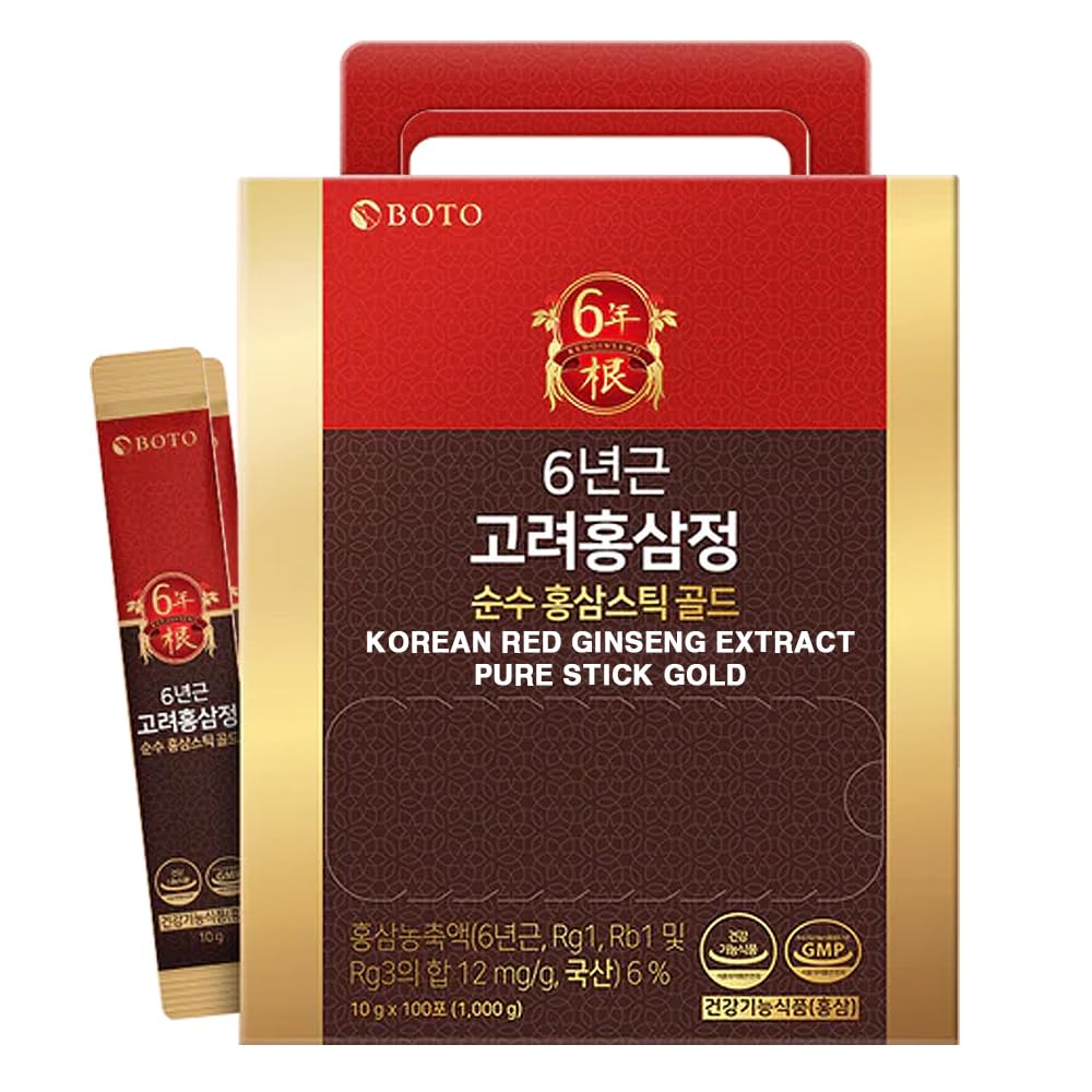BOTO Korean Red Ginseng extract benefits