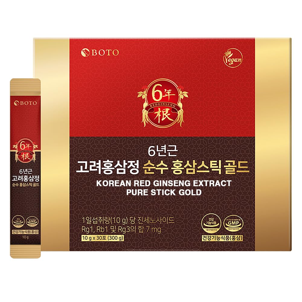 BOTO Korean Red Ginseng extract benefits