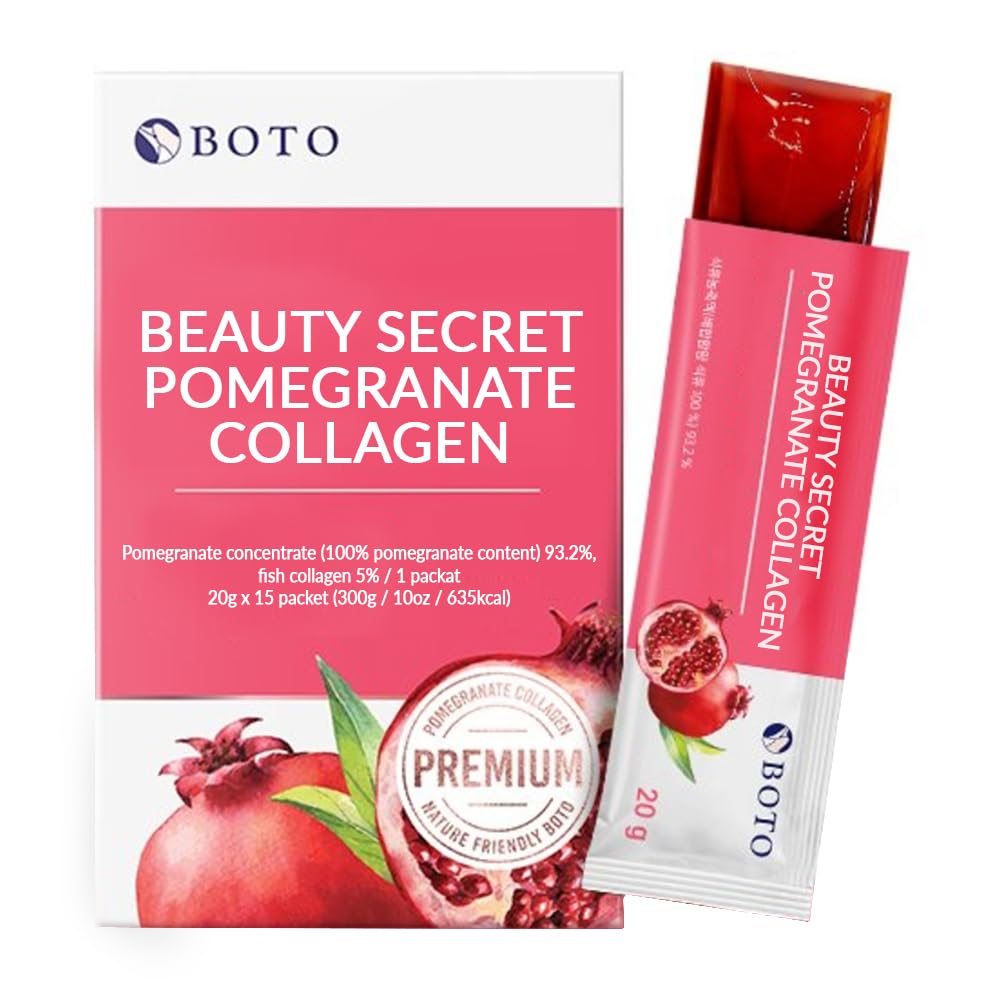 BOTO pomegranate collagen jelly stick