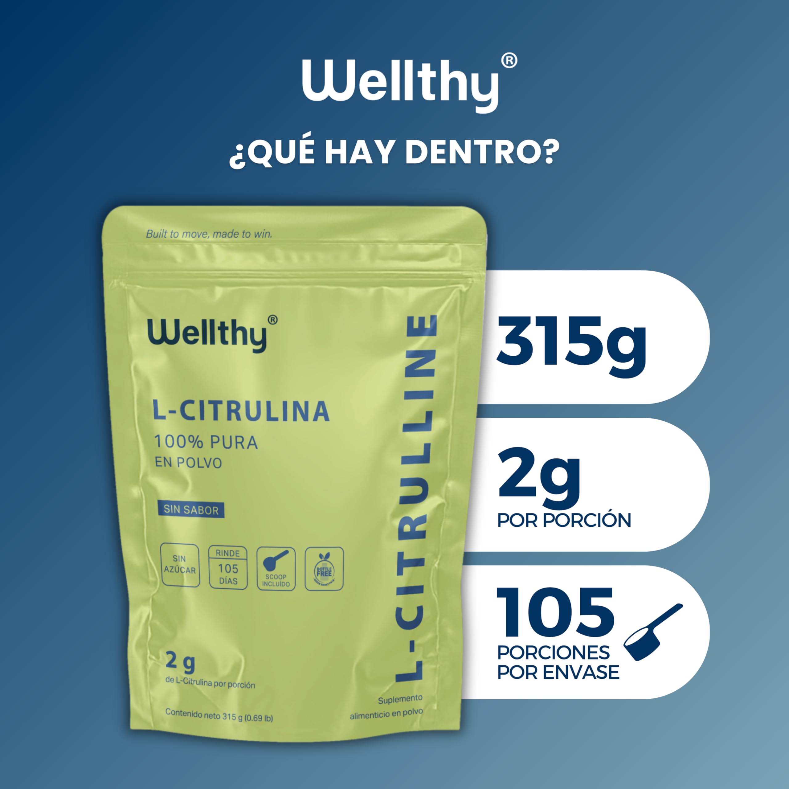 bottle-free L Citrulline for convenience