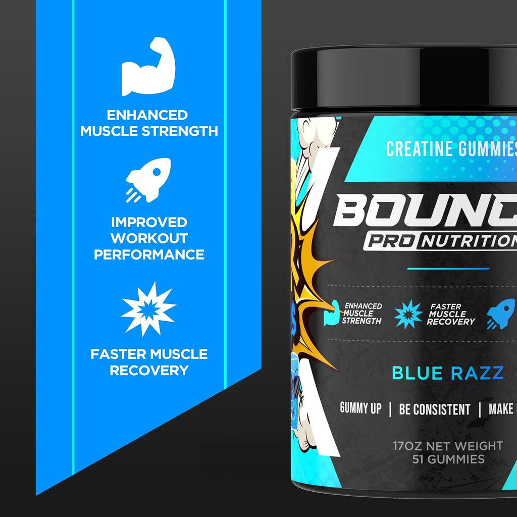 Bounce creatine for muscle recovery