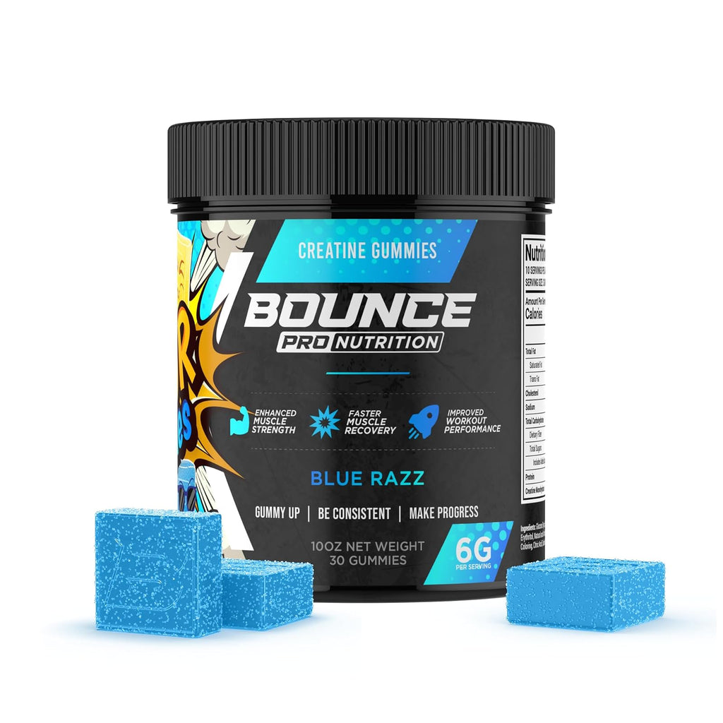 Bounce Pro creatine gummies for energy