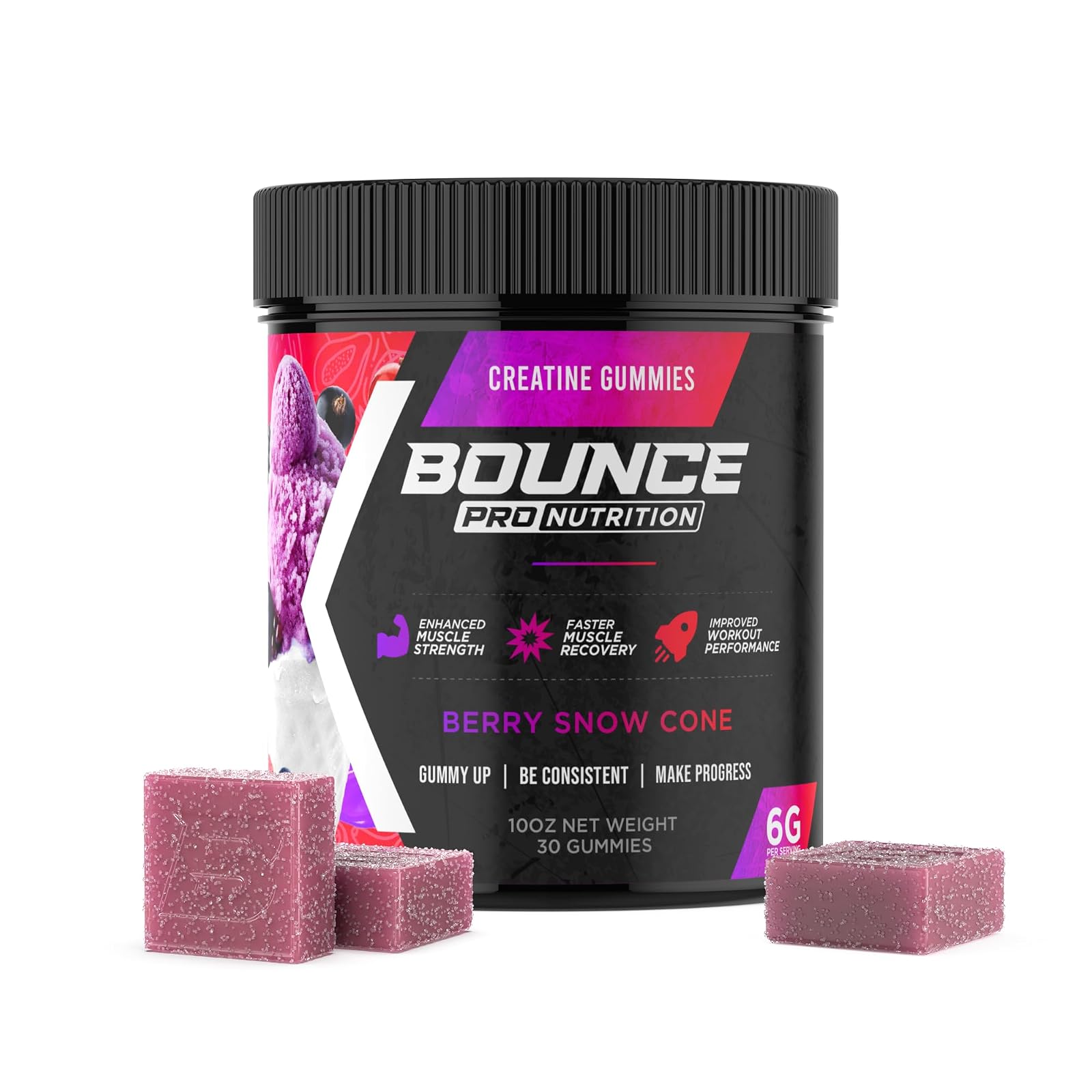 Bounce Pro creatine monohydrate gummies