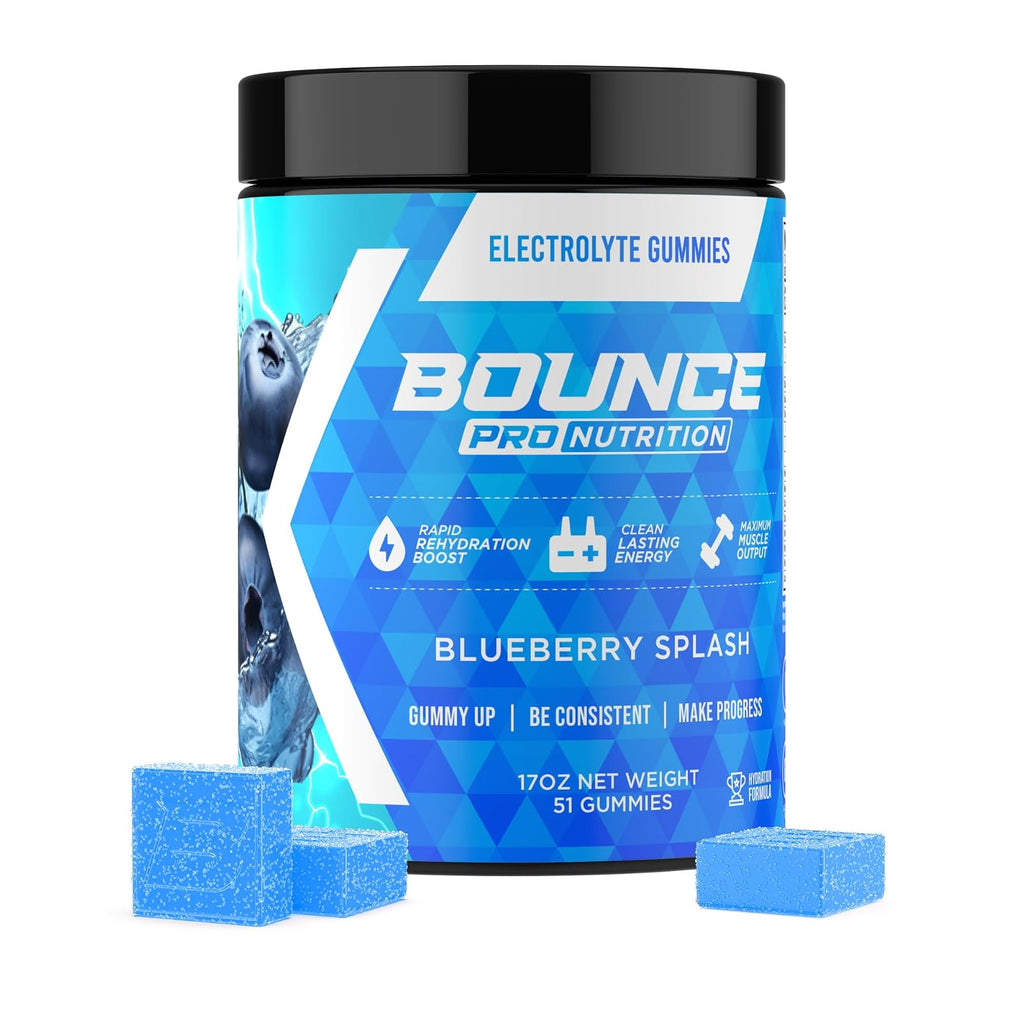 Bounce Pro electrolyte gummies for hydration