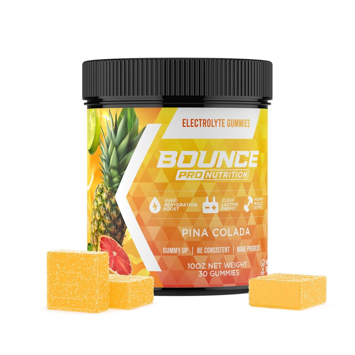 Bounce Pro electrolyte gummies for hydration