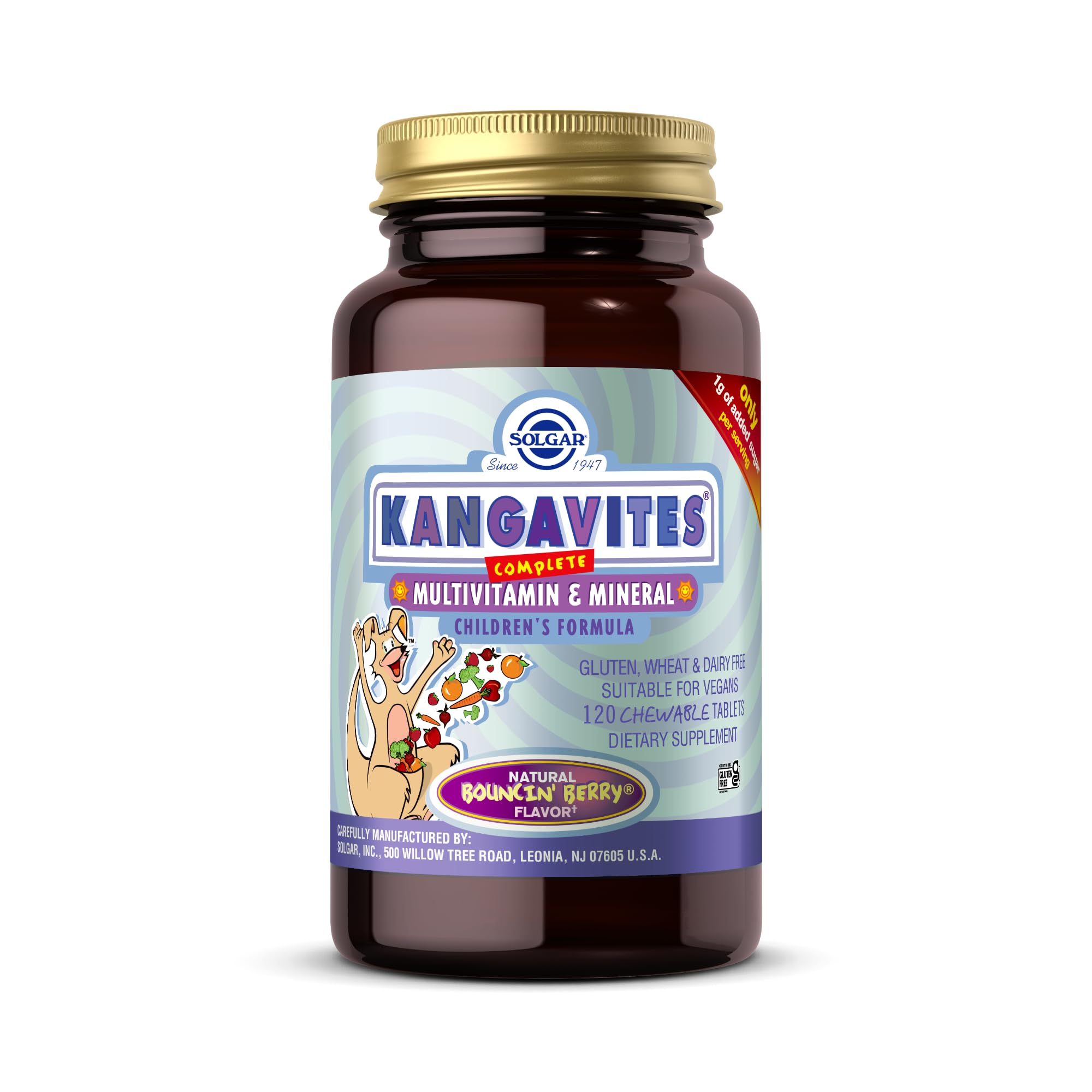 Bouncin' Berry flavour vitamin supplements