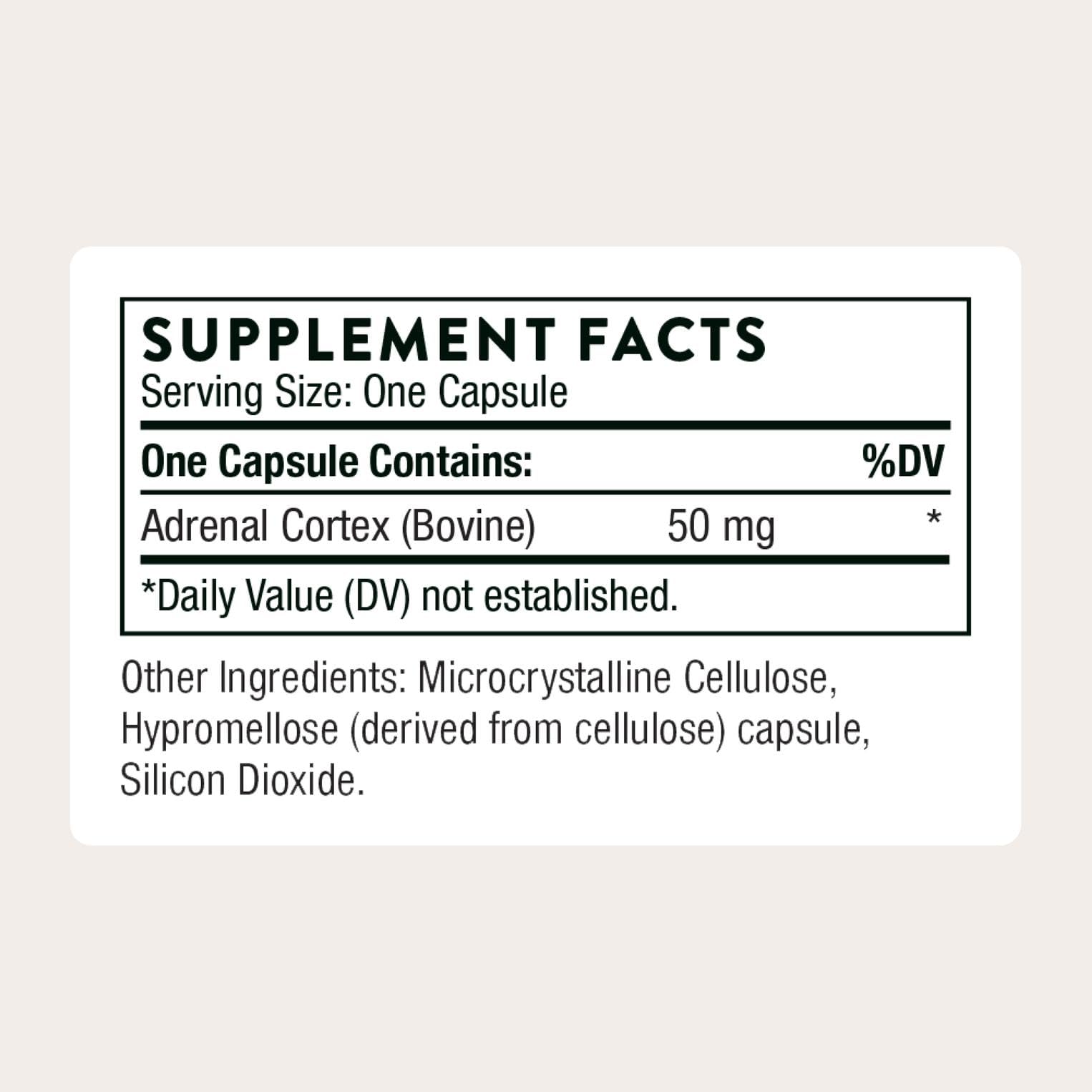 bovine adrenal glandular for energy