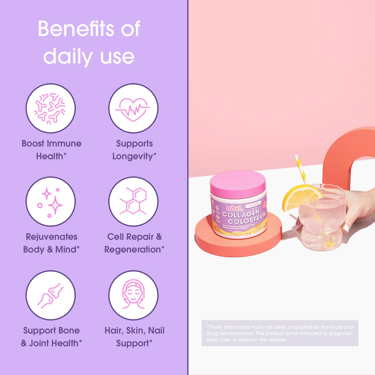 Bovine collagen for youthful skin