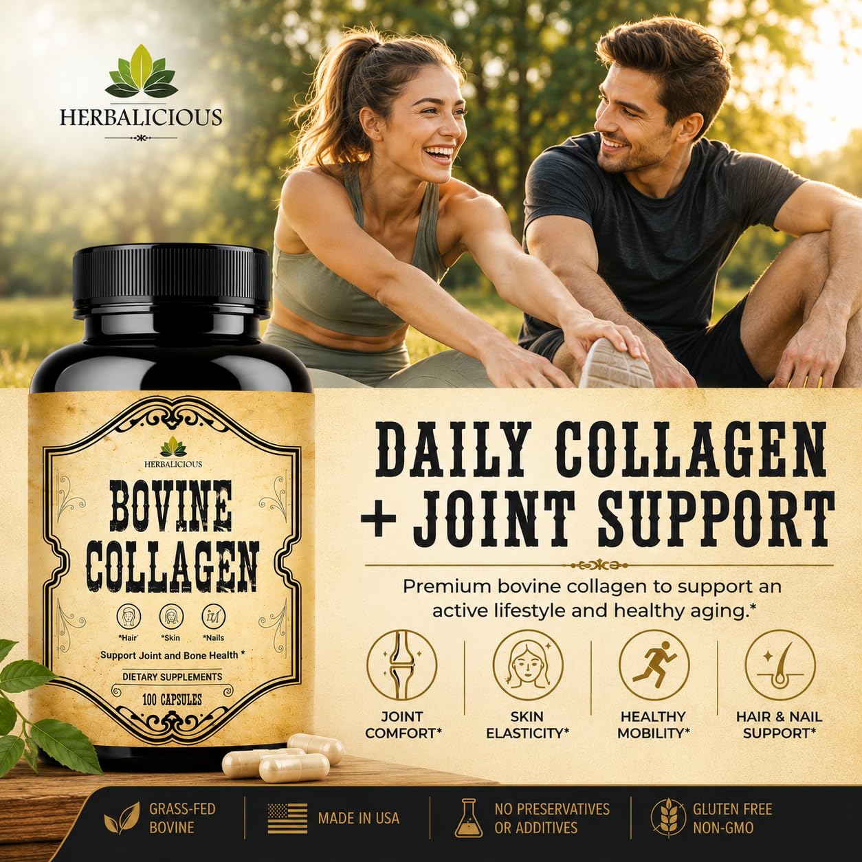 bovine collagen peptides for beauty