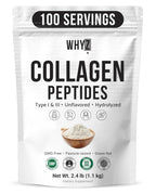 Bovine collagen peptides for skin health
