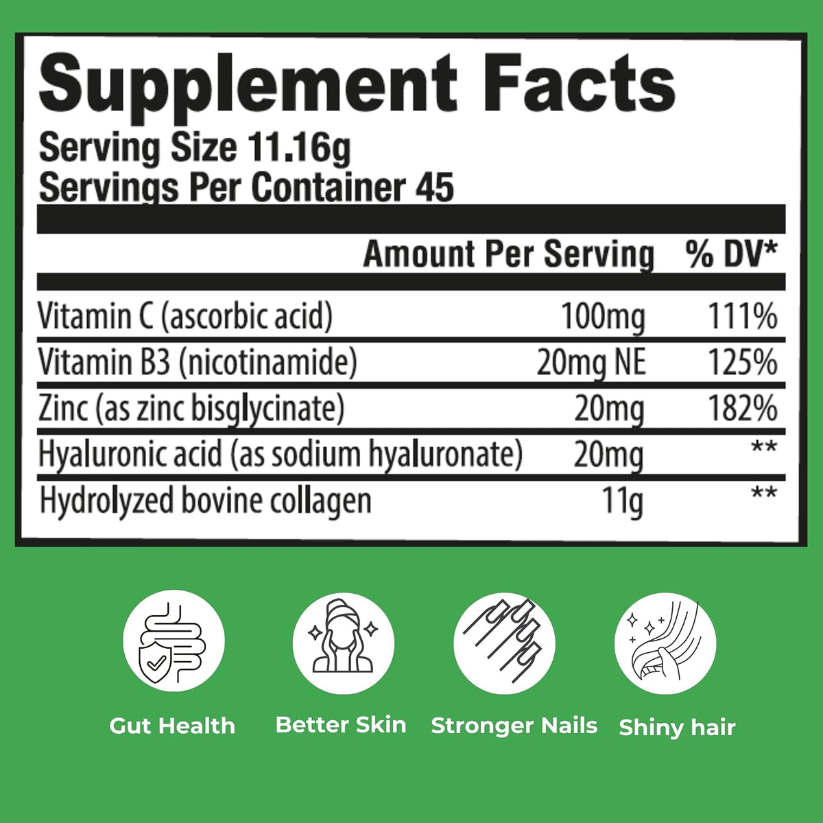 bovine collagen powder for skin health